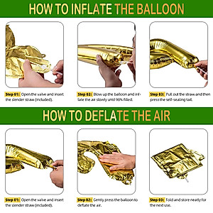 Beach Theme Happy Retirement Party Decorations Supplies, Gold Happy Retirement Banner and Coconut Tree Balloon Flamingo Latex Balloon Beach Theme Retirement Party Supplies Retirement Gift Ideas