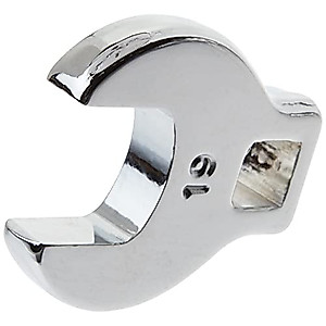 Performance Tool W452 10-Piece Metric Open End Crowfoot Wrench Set,Silver