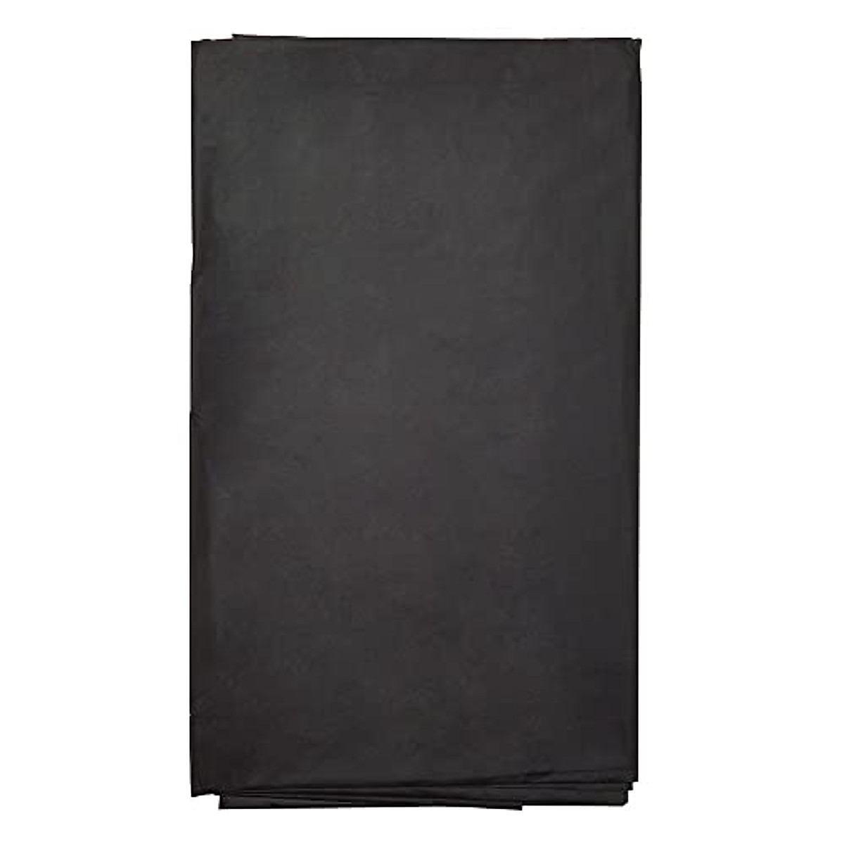 Juvale 12-Pack Black Plastic Tablecloth - 84-Inch Round Disposable Table Cover, Fits up to 72-Inch Round Tables, Black Themed Party Supplies