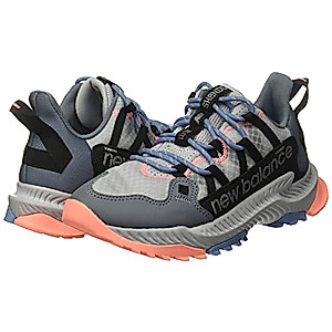New Balance Women's DynaSoft Shando V1 Trail Running Shoe, Light Cyclone/Ocean Grey/Paradise Pink, 8.5