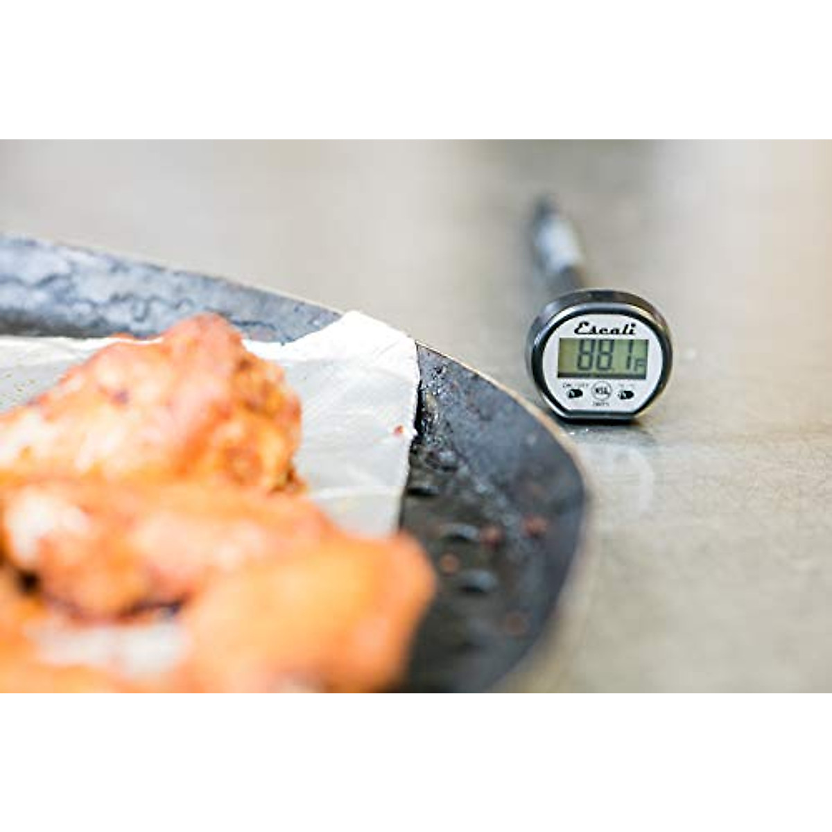 San Jamar THDGPCKT Digital Pocket Thermometer for Cooking- NSF Listed 1.2 millimeters