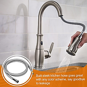 Kitchen Faucet Pull Down Hose 150259 for Moen Faucet Replacement Part 150259 Hose, Faucet Part 187108 Kitchen Sink Hose Compatible with Moen Pull Down Sprayer