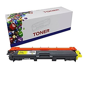 Hi Ink Compatible Toner Cartridge Replacement for Brother TN221 TN225 (1 Yellow, 1-Pack)