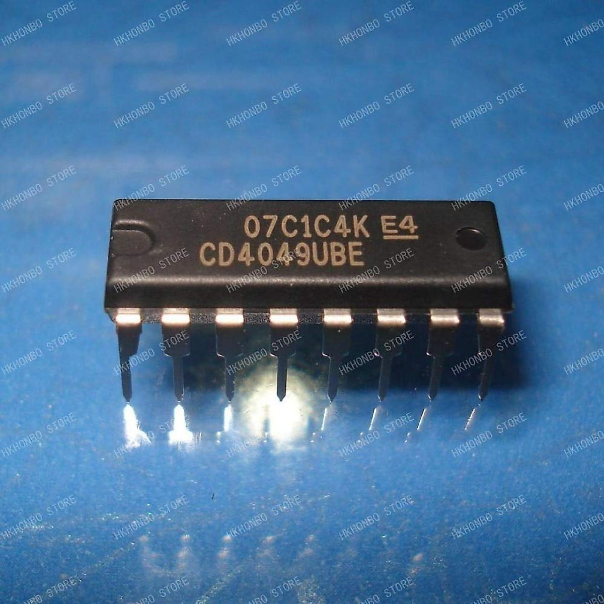 Davitu Electrical Equipments Supplies - 100% DIP CD4013UBE CD4049UBE CD4052BE CD4066BE CD4093BE - (Color: CD4049UBE)