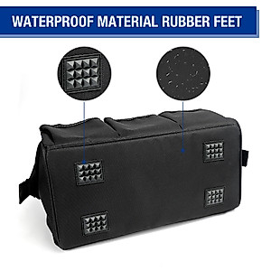 WORKPRO 18-inch Close Top Wide Mouth Storage Tool Bag with Adjustable Shoulder Strap, Sturdy Bottom