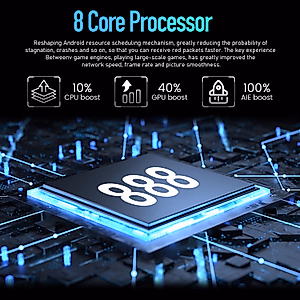 xixaomiro i14Pro 2023 Unlocked 5G Android Cell Phone 8GB + 512GB 1TB Expandable 6.7 "FHD 90Hz Display Screen 6800mAh Battery Mobile Phone 13 MP/48MP Camera Dual Sim Card (Golden)