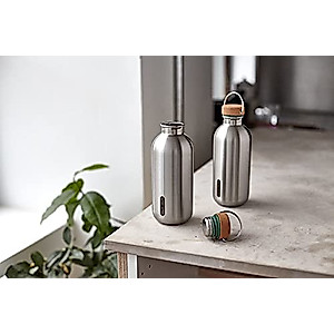 BLACK + BLUM BAM-WBB-S010 Steel Bottle, 600ml, Olive
