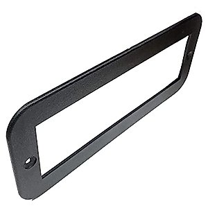 Bobcat Radio Mounting Plate for Mounting Single Din Stereo Radio Mount Black Trim Bezel