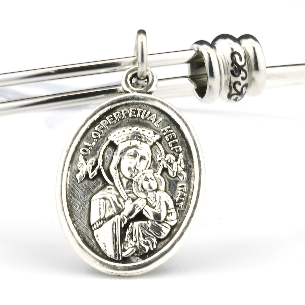 St Gerard Bracelet - Fertility Bracelet Gifts for Women or A Saint Gerard Medal Patron Saint of Fertility Great to Accompany Fertility Tea and Fertility Supplements for Women San Gerardo