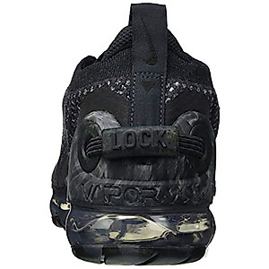 Nike Women's W AIR Vapormax 2020 FK Running Shoe, Black Dk Grey Black, 7