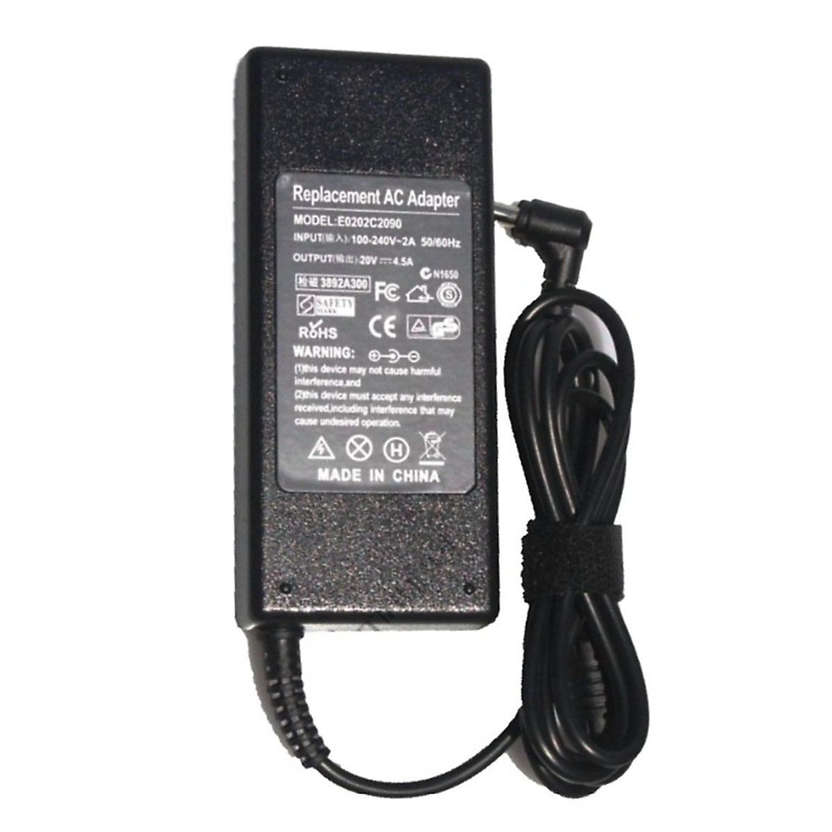 AC Adapter Charger for Boombox Portable Speaker, 20V 4.5A Power Supply (with AC Cable)