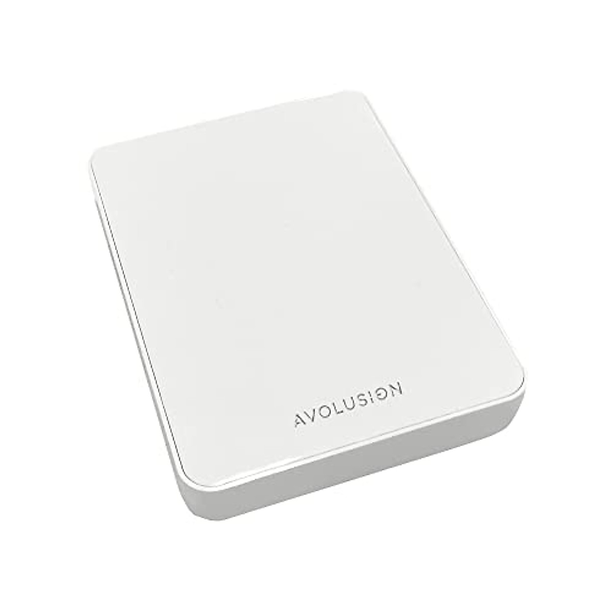 Avolusion Z1-S USB 3.0 Portable External Gaming Hard Drive - White (for PS5, Pre-Formatted) - 2 Year Warranty (1TB)