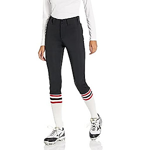 Mizuno Womens Prospect Softball Pant, Black, Small US