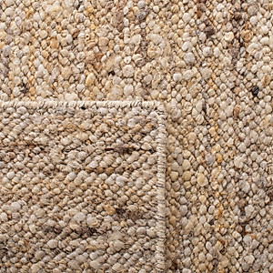 SAFAVIEH Natura Collection Accent Rug - 2' x 5', Beige, Handmade Wool, Ideal for High Traffic Areas in Entryway, Living Room, Bedroom (NAT263B)