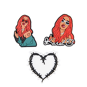 Lot of 25, 50, 100pcs Random Different Shoe Charms for Shoes Decorations Kids Boys Girls Men Women Party Favor Birthday Gifts