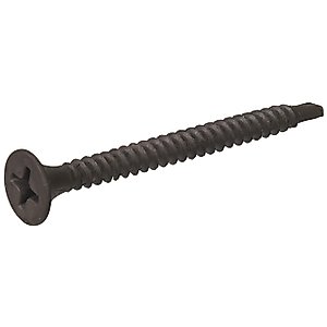 The Project Center 41875 Phillips Flat-Head Self-Drilling Drywall Screws (#6 x 1-5/8") - 50 Pieces