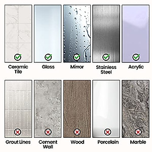 TAILI Shower Caddy Removable Vacuum Suction Cup Storage Basket +Toothbrush Holder + Soap Dish, DIY Drill-Free Kitchen Bathroom Bedroom Organizer Set