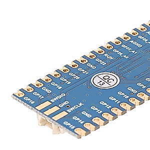 Development Board, PCB Material Type C Interface Stamp Hole Design 26 Pins RP2040 Plus Development Board for Computer