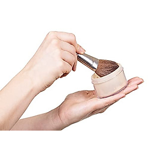 20 Pcs 1 Ounce Plastic Jars Containers Round Screw Lids Cosmetic Jars Leak Proof Clear Containers for Cosmetic, Salves, Balms, Lip Balm or Others, White Lids