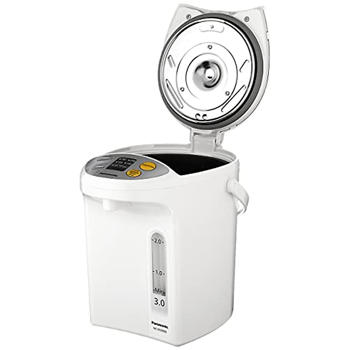 Panasonic RA41660 Electric Thermo Pot Water Boiler Dispenser NC-EG3000, Slow-Drip Mode for Coffee, Ideal for Tea, Hot Cocoa, Soups and Baby Food, Four TEM, 3.2 quarts, White