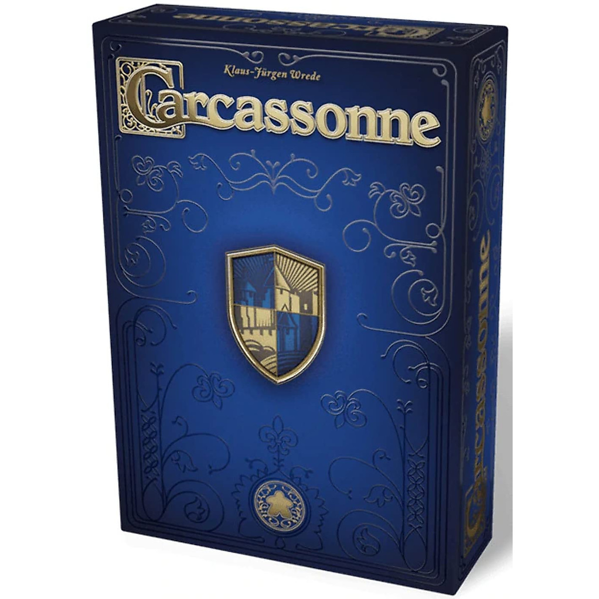 Carcassonne 20th Anniversary Edition - Upgraded Visuals and Gameplay, Strategy Board Game for Ages 7+, 2-5 Players