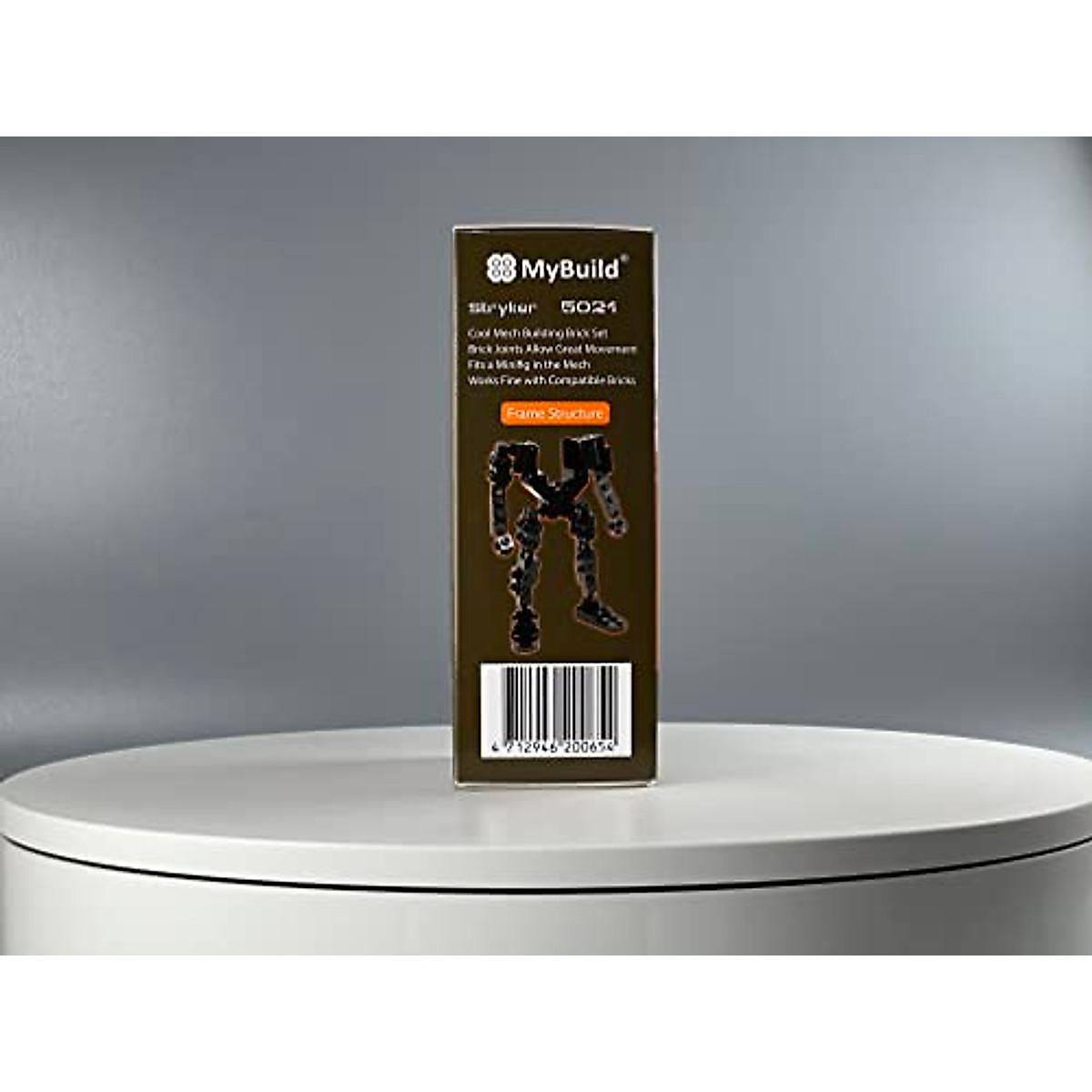 MyBuild Mecha Frame Armed Forces Stryker 5021 - Brown Armor Robot Blocks Toy Building Bricks Collection for Children to Adult Mech Fans