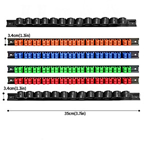 3-H Screwdriver Organizer,Tool Holder,Tool Organizer Wall Mount for Wrench Plier Screwdriver Organization