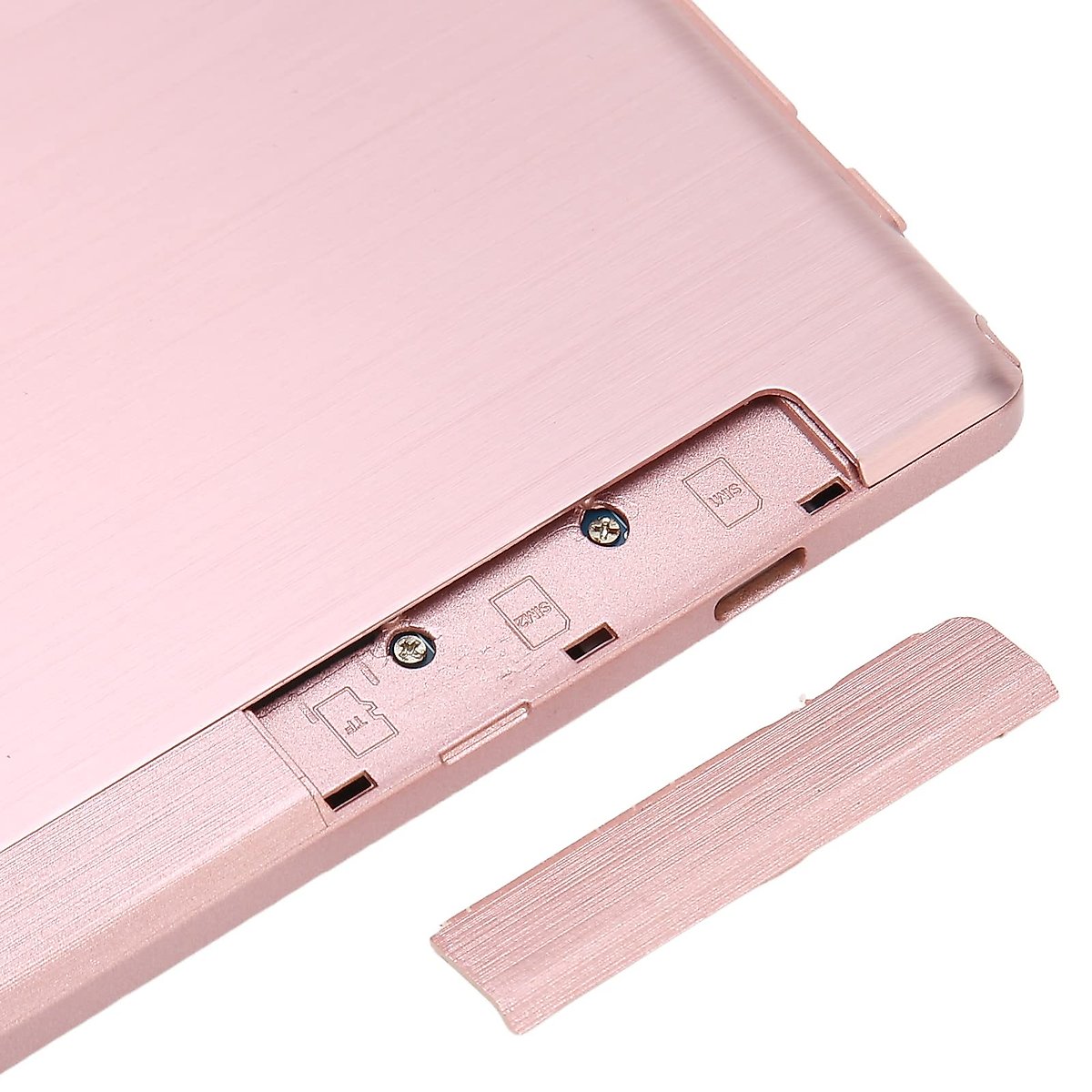 Android Tablet 10.1 Inch, 4G 5G WiFi Tablet, 8GB RAM 128GB ROM, Octa Core Processor, 2 Sim Slot, 1 Memory Card, 5+13MP Dual Camera, Computer Tablet for Reading, 6000mAh (Pink)
