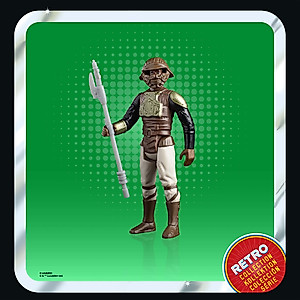 STAR WARS Retro Collection Lando Calrissian (Skiff Guard), Return of The Jedi 3.75-Inch Collectible Action Figures, Ages 4 and Up (F7277)