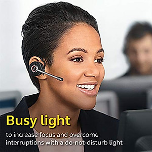 Jabra Engage 65 Wireless Headset, Convertible – Telephone Headset with Industry-Leading Wireless Performance, Advanced Noise-Cancelling Microphone, Call Center Headset with All Day Battery Life