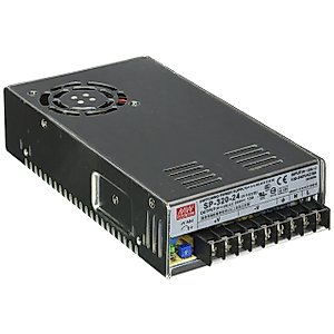 MEAN WELL SP-320-24 AC to DC Power Supply, Single Output, 24V, 13 Amp, 312W, 1.5" - 244752