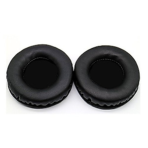 VEKEFF Replacement Earpads Ear Pads Cushion for HESH 2 HESH2 HESH 2.0 NBA Headphones Earphone (Black)