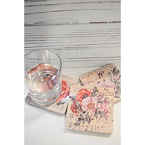 Rub on Transfers for Furniture and Crafts | 3 Design Sheets 11” x 17” Each | Home Décor Transfers | Furniture and Craft Decals | by Thymeless Designs (Spring in Marseille)