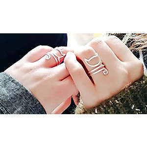 Hi-Summer Jewelry Helen de Lete Innovative Cat Kitty Sterling Silver Ring Small Size