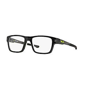 Oakley Men's OX8077 Splinter Square Reading Glasses, Black Ink, 54mm + 1