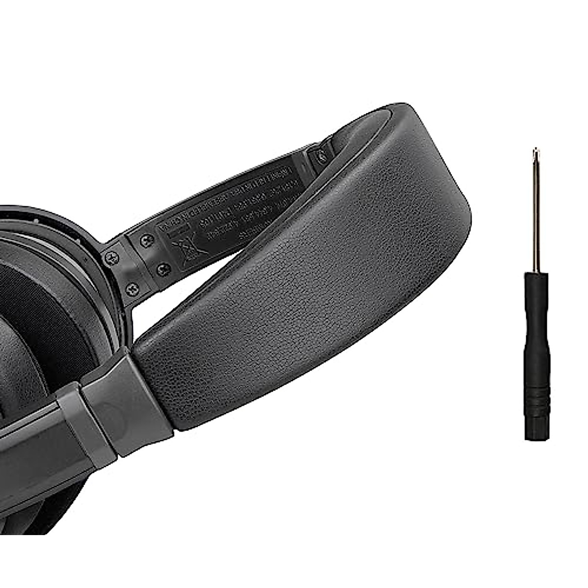 SOULWIT Replacement Headband Pad Kit for Bose QuietComfort 15(QC15)/QuietComfort 2(QC 2) Headphones, Easy DIY Installation - Black