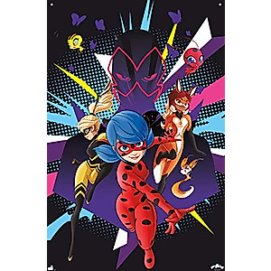 Miraculous - Group Wall Poster with Pushpins