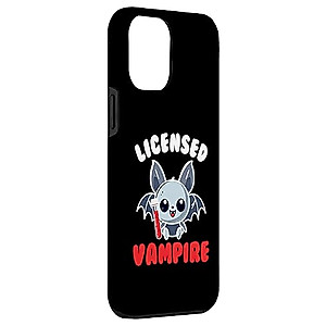 iPhone 14 Pro Max Licensed Vampire Phlebotomist Phlebotomy Case