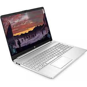 HP 2022 15'' FHD IPS Laptop, Windows 11, AMD Athlon Processor Up to 3.1GHz, 4GB RAM, 128GB SSD, HDMI, Super-Fast WiFi, Dale Silver (Renewed) (Dale Silver)