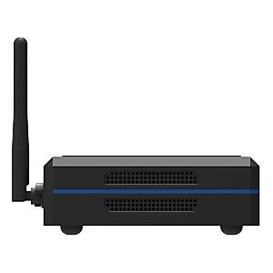 AZULLE Byte4 Pro Mini Desktop Computer with PoE Module, Intel Celeron J4125 2GHz, 4GB RAM, 64GB SSD, Windows 10 Pro, Free Upgrade to Windows 11