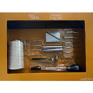 Our Table 16-Piece Turkey Prep and Carving Board Kit