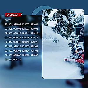 DEHOMKUS 2-Pcs 06900301 Clutch Control Cable for Ariens Gravely 921001 921023 921300 921312 Snow Blower - Replacement Snow Blower Drive Traction Cable(2/Packs)