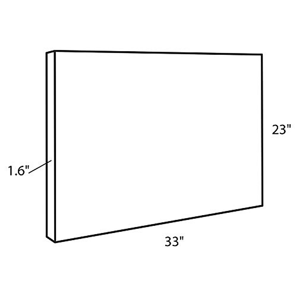 Kate and Laurel x Mentoring Positives Collaboration Pink Golden Hour Framed Canvas Wall Art, 23x33, Gold, Feminine Abstract Art Print for Wall