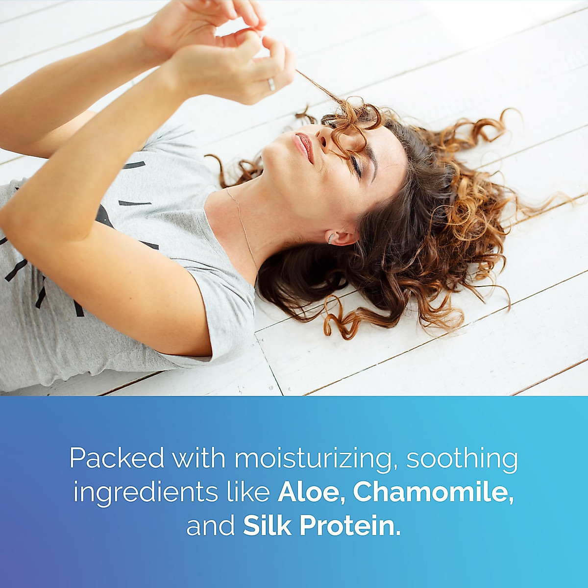 Curl Keeper Slip Hair Detangler Spray for Curly Hair, 8 Fl Oz - Leave In Conditioner Spray for Men, Women & Kids - Water-Based Detangling Spray Loosens Knots & Tangles with Aloe Vera & Silk Protein