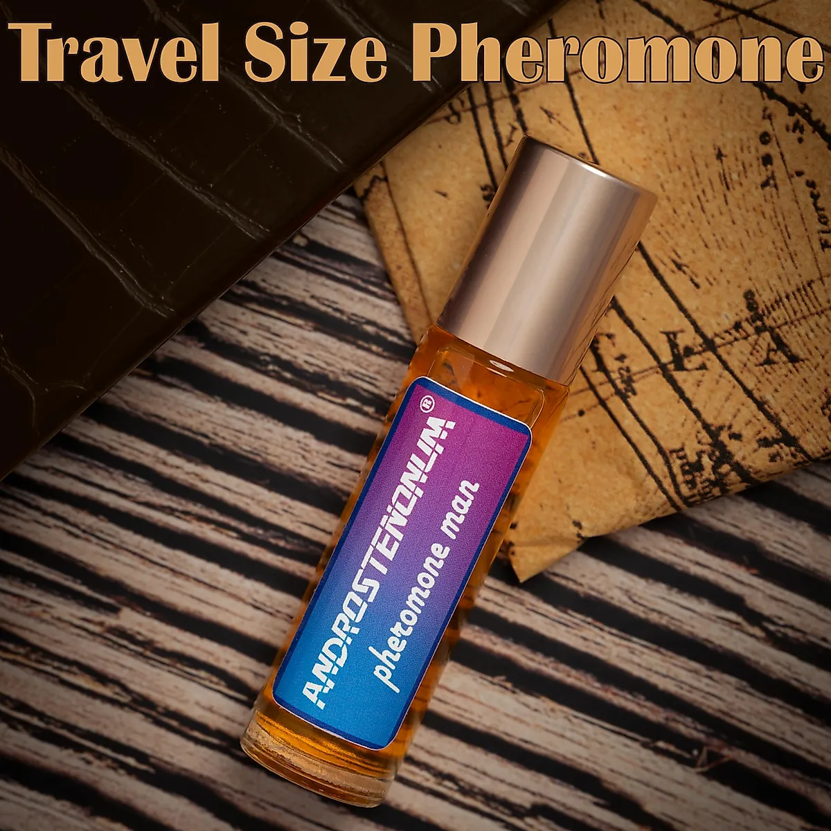 ANDROSTENONUM by Pherolec Global Male Pheromone Perfume Oil for Him Real Long-Lasting Original Best Men's Pheromones Cologne Essential Strong Spray Fragrance Essence Extra Strength Man 0.34 fl. oz