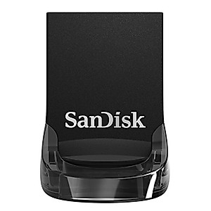 SanDisk 32GB 3-Pack Ultra Fit USB 3.1 Flash Drive (3x32GB) - SDCZ430-032G-G46T, Black