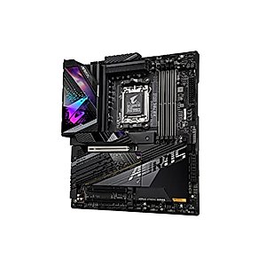 GIGABYTE X670E AORUS Xtreme (AM5/ LGA 1718/ AMD/ X670E/ EATX/ 5 Year Warranty/ DDR5/ Quad M.2/ PCIe 5.0/ USB 3.2 Gen2X2 Type-C/Intel WiFi 6E/ AQUANTIA 10GbE LAN/Q-Flash Plus/Motherboard)