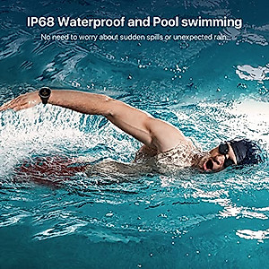 Ticwatch E3 Smart Watch Wear OS by Google for Men Women Qualcomm Snapdragon Wear 4100 Platform Health Monitor Fitness Tracker GPS NFC Mic Speaker IP68 Waterproof iOS Android Compatible