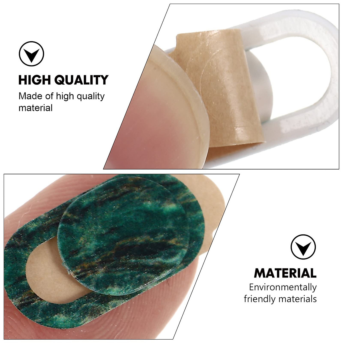 Sosoport 6pcs Privacy Cover Computer Stickers for Laptop Computer Laptop Notebook Stickers Laptop Stickers Laptop Tablet Computer Tablets Laptop Computer Slider Camera Hood Abs New Material