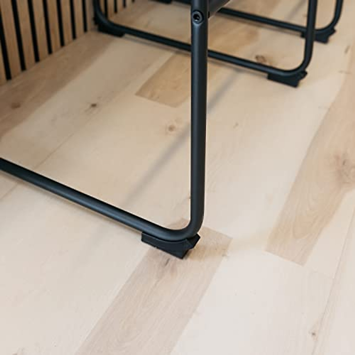 Signature Design by Ashley Centiar Modern Faux Leather 23.75" Counter Height Bucket Seat Barstool, Set of 2, Gray